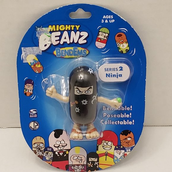 Spin Master | Toys | New Mighty Beanz Bendems Series 2 Ninja Collect ...